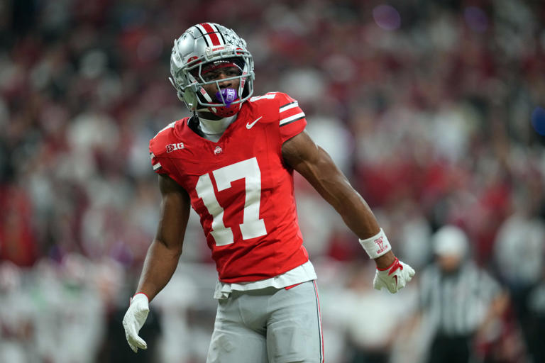 Ohio State's Carnell Tate declares for 2026 NFL draft, expected to be a ...