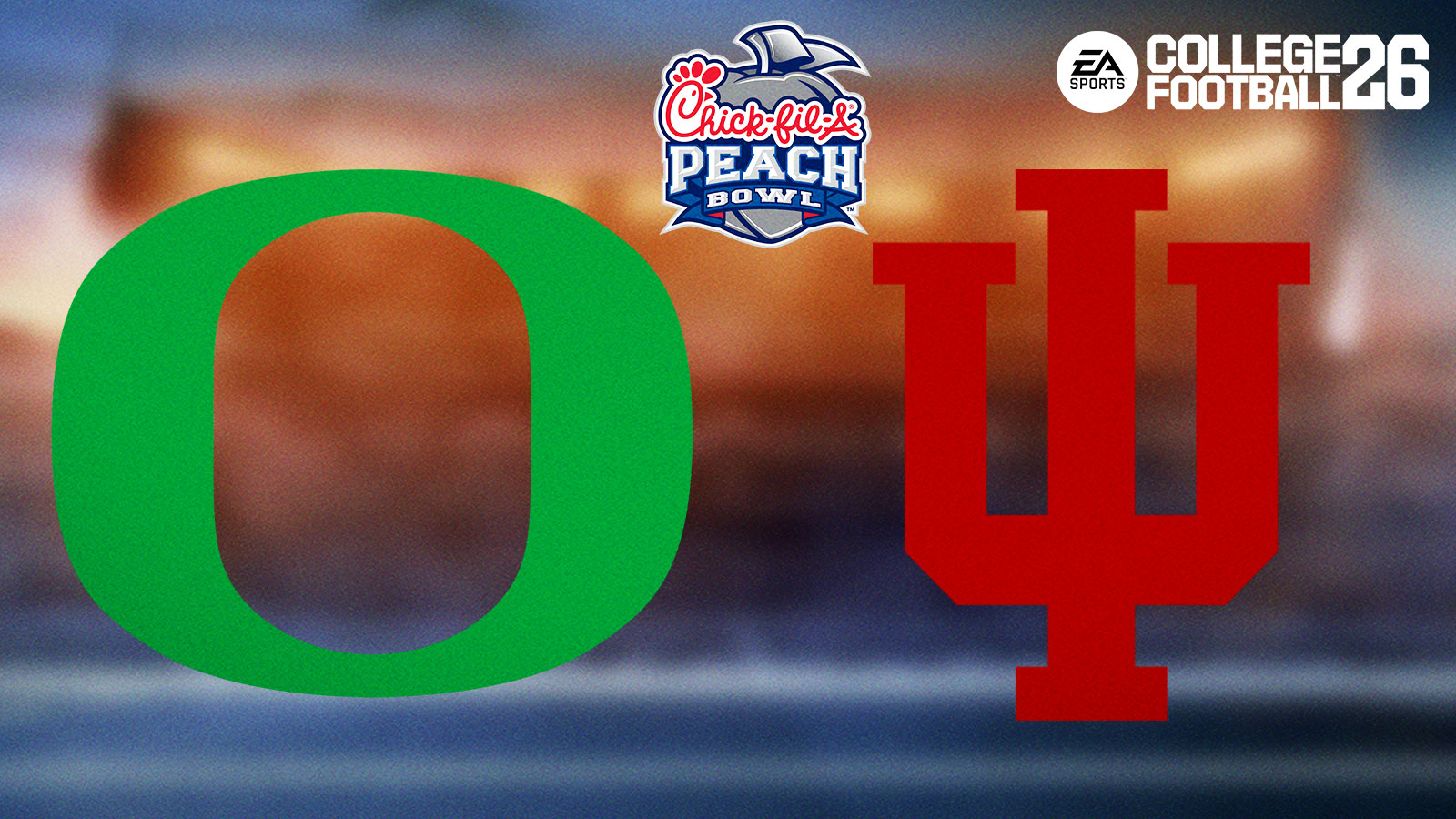 Oregon vs. Indiana results according to College Football 26