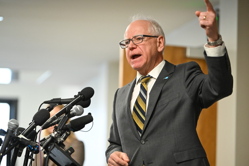 Tim Walz melts down after dropping reelection bid, rejects growing ...