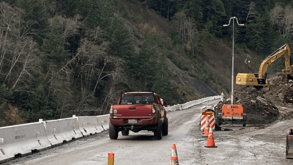 Route 36 reopens with delays near Grizzly Creek Redwoods State Park