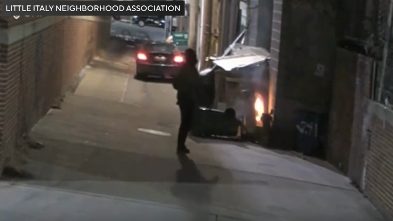 Baltimore's Little Italy arson suspect detained by neighbor until ...