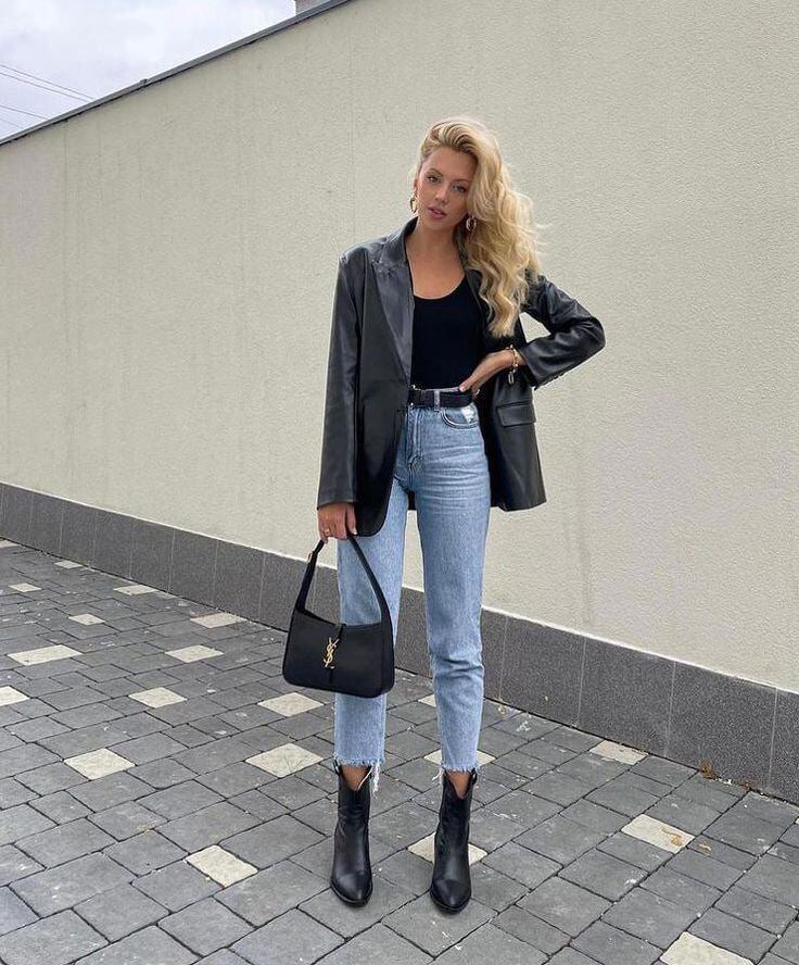 Cigarette jeans y botines: la tendencia que combina elegancia y comodidad