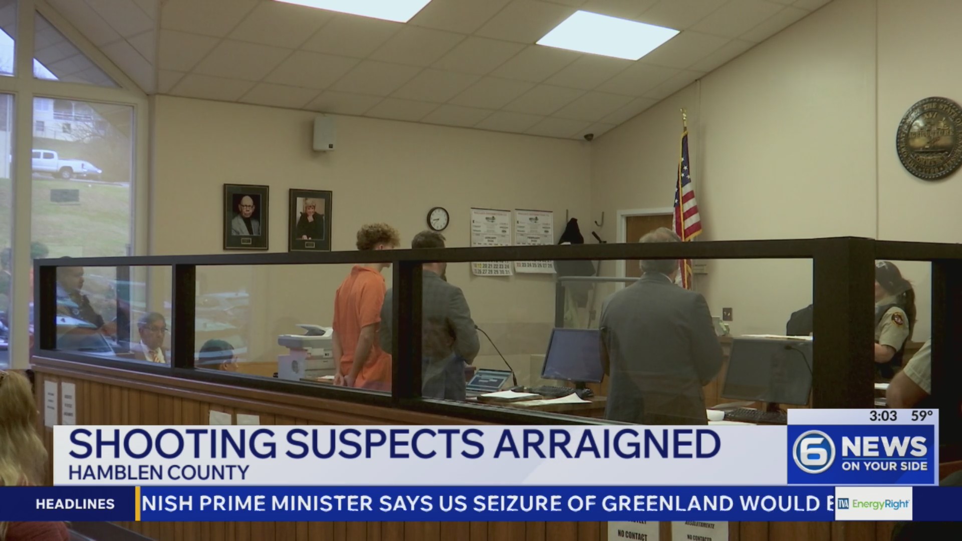 Suspects arraigned after shooting that left 2 dead