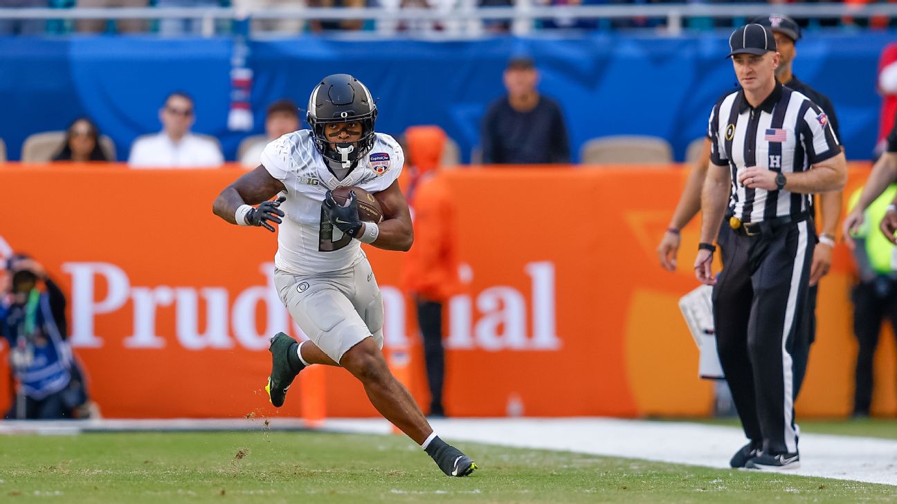 Oregon running back Jordon Davison out for CFP semifinal