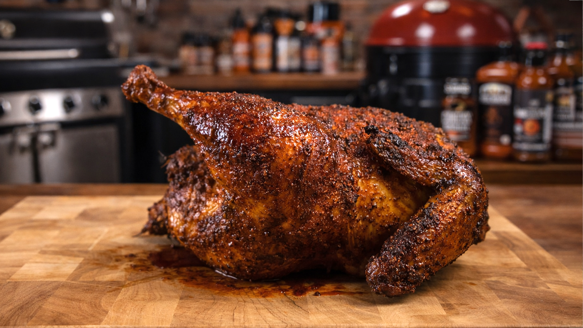 Step by step spicy rotisserie chicken recipe