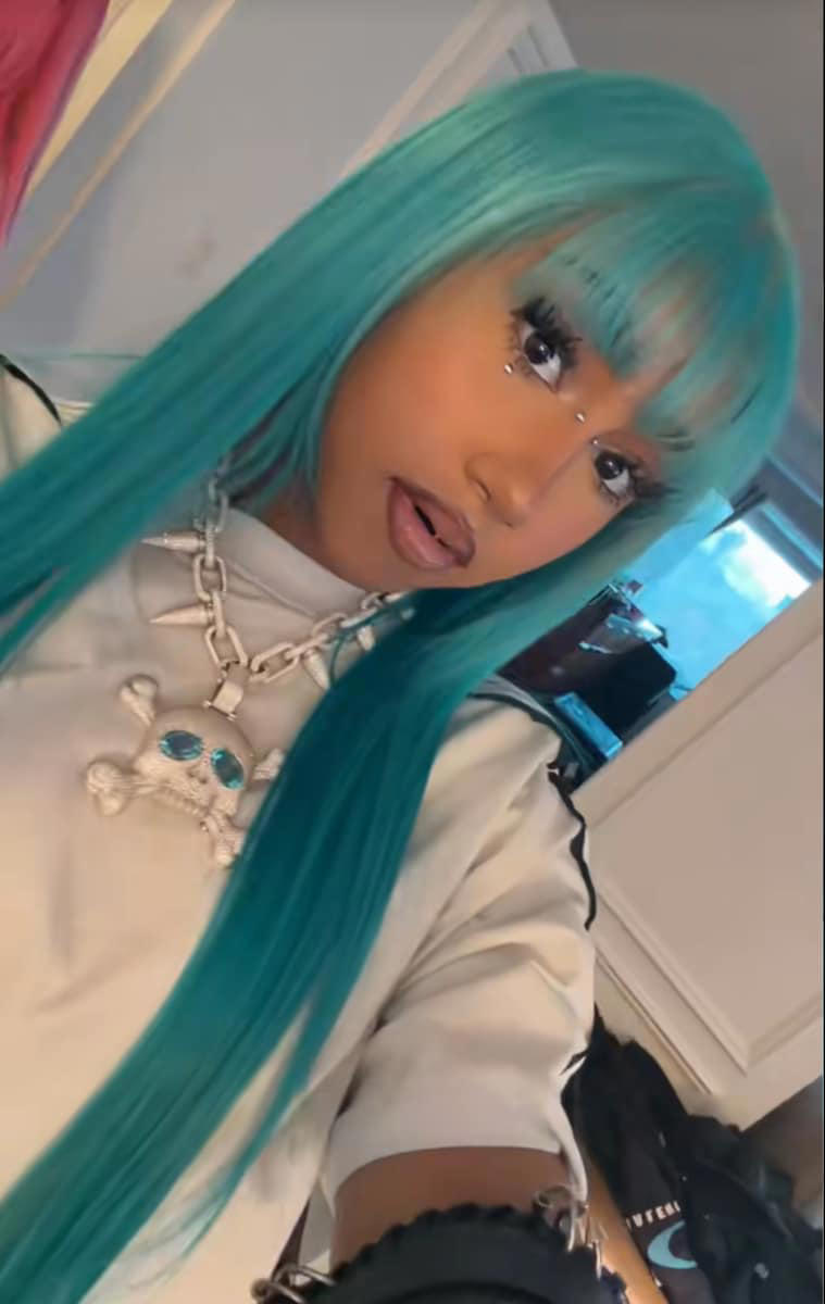 North West shows off a second finger piercing that has inspired a new song