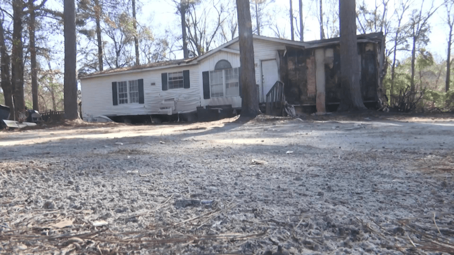 Family displaced after fire in Barnwell County