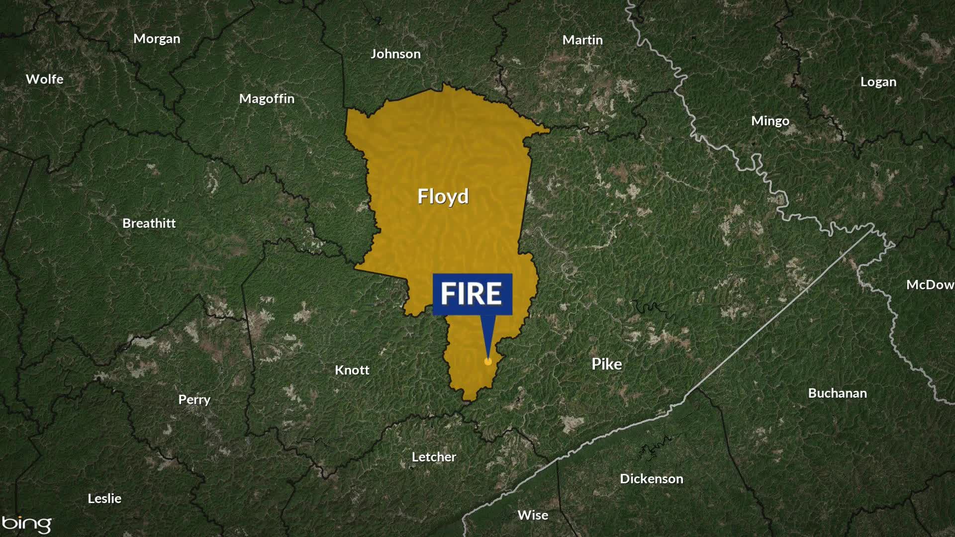 Two people found dead after Floyd County, Kentucky, house fire