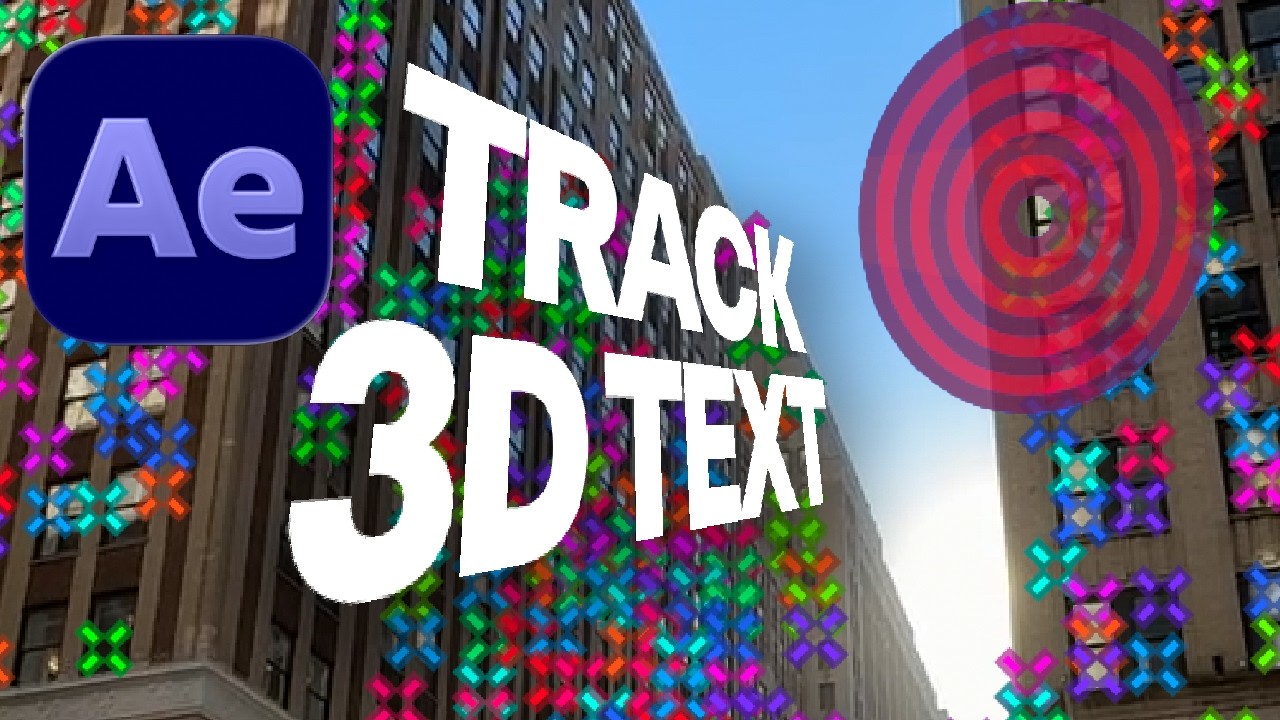 How to make 3D text follow camera movement in After Effects | Step-by ...