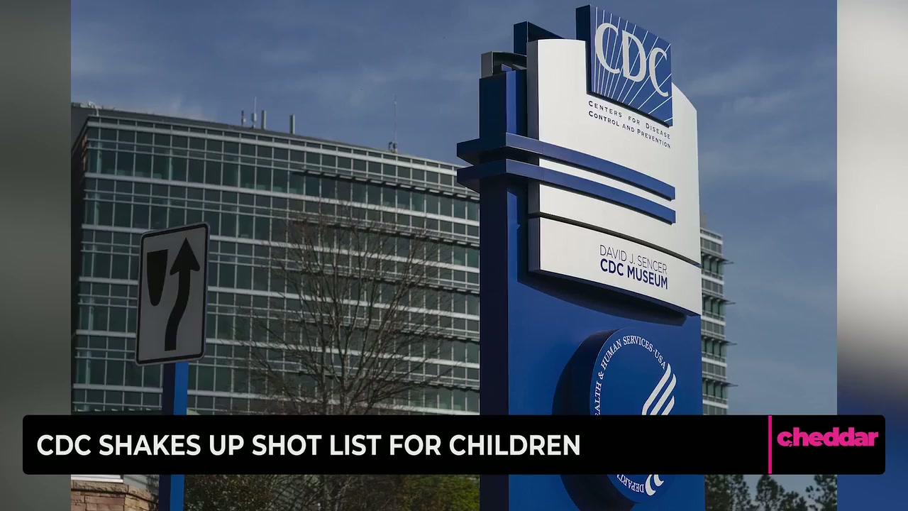 CDC shakes up shot list for children