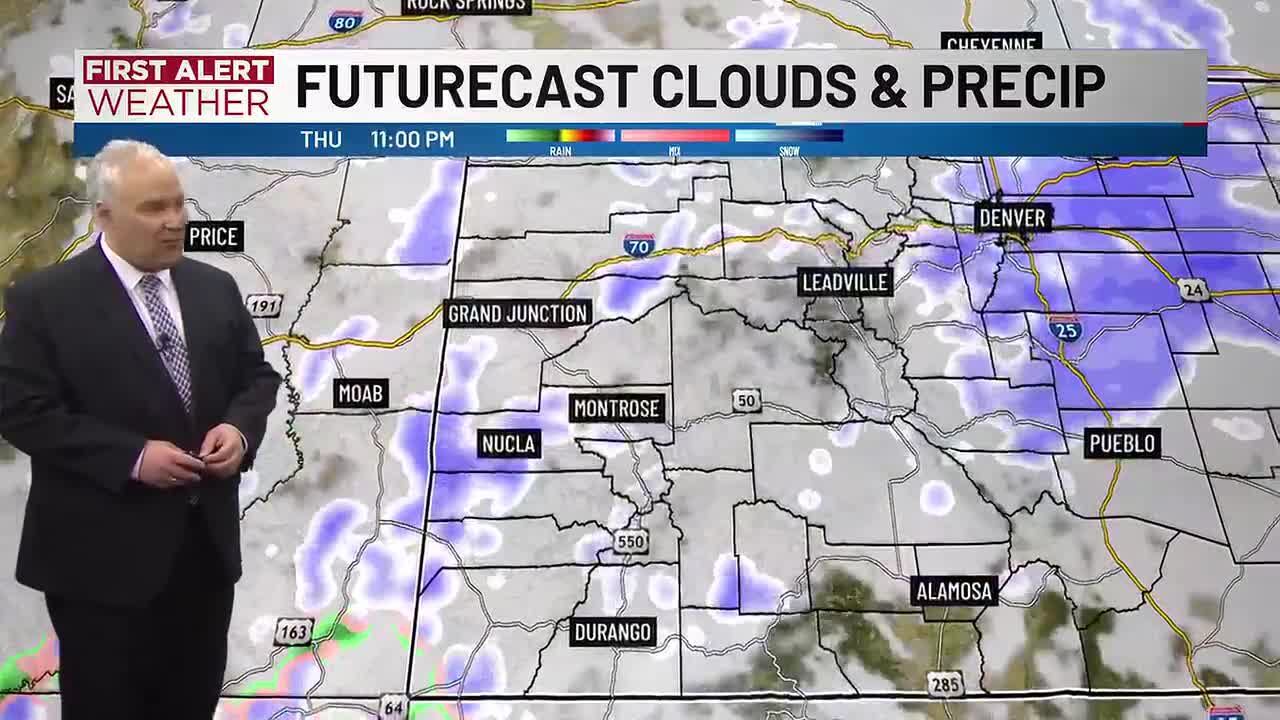 First alert | Rain and snow increasingly likely Thursday