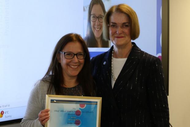 Dorset woman named health professional of the year for “life-changing” work