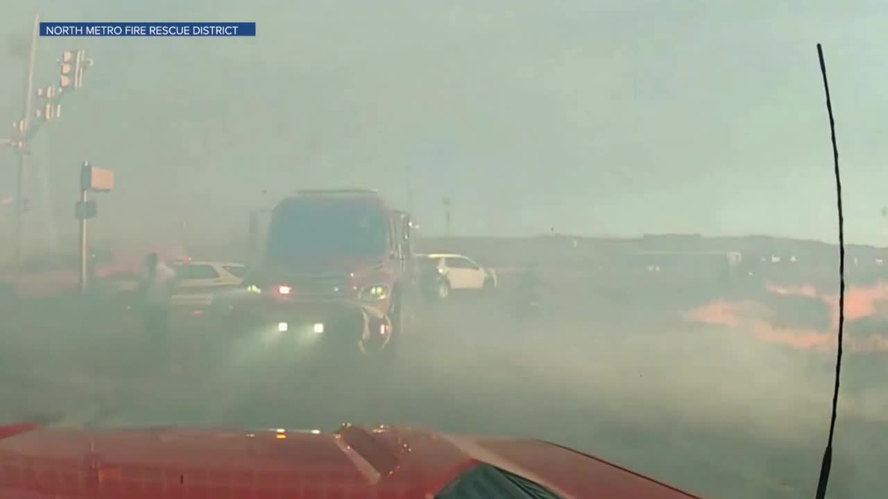 High fire danger for parts of Colorado's Front Range