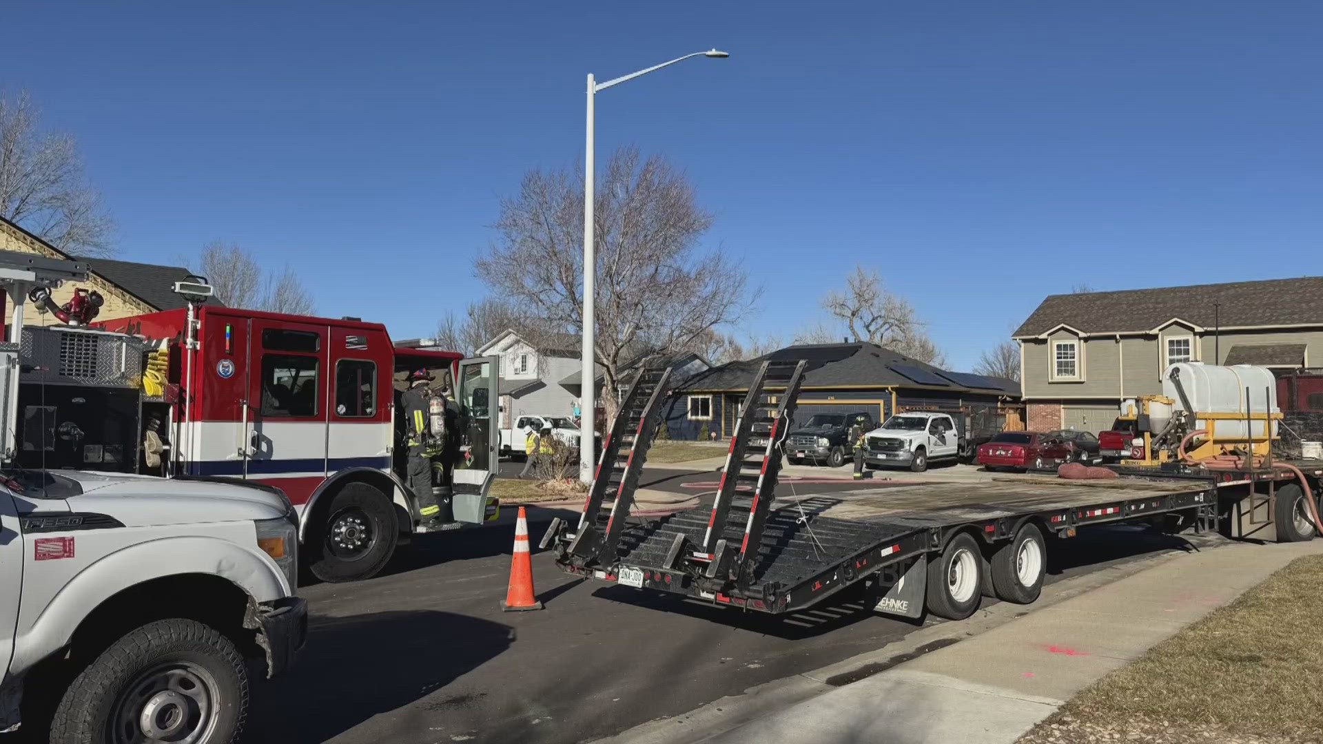 No injuries reported after gas line break in Frederick