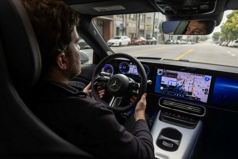 Mercedes is about to let you drive hands-free in cities, but there’s a ...