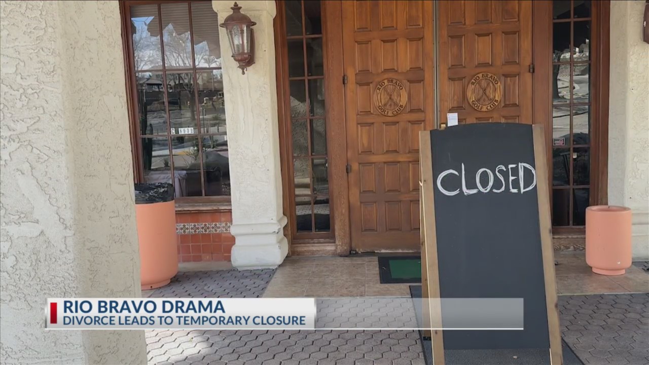Rio Bravo drama: Divorce leads to temporary closure