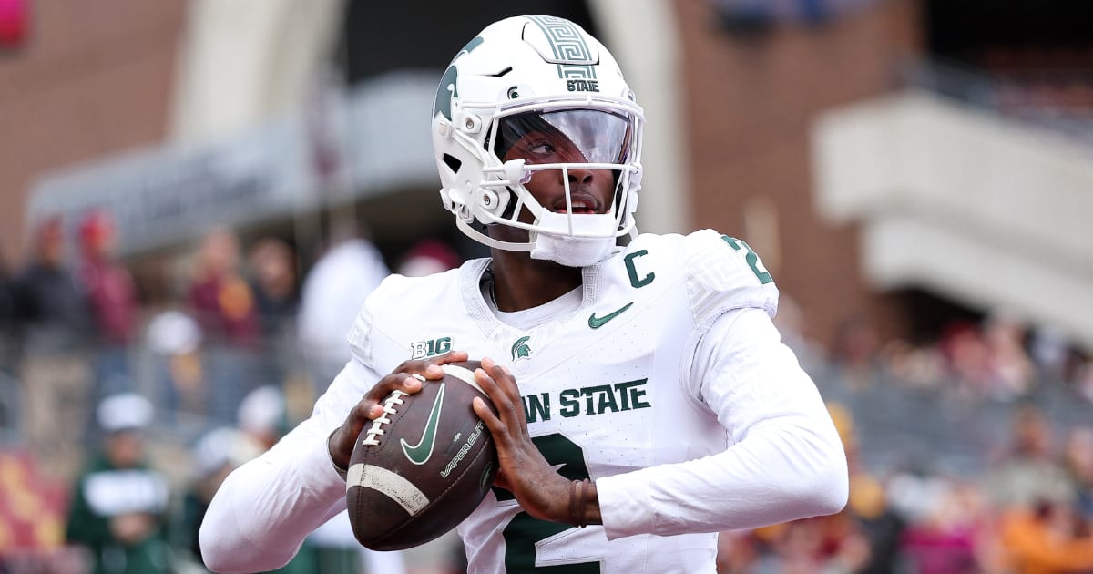 Michigan State QB Aidan Chiles commits to Northwestern out of NCAA ...