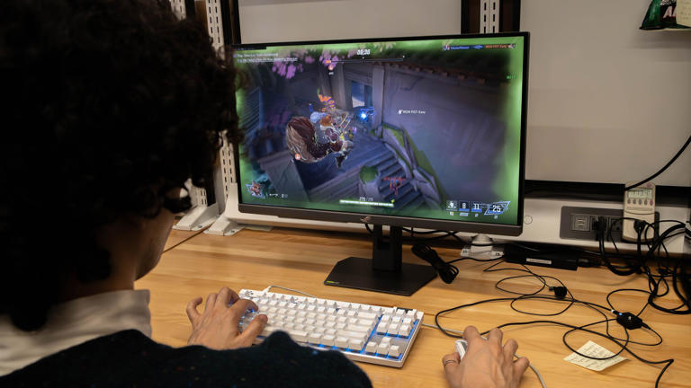 I saw Nvidia's motion-smoothing Pulsar technology firsthand. Average ...