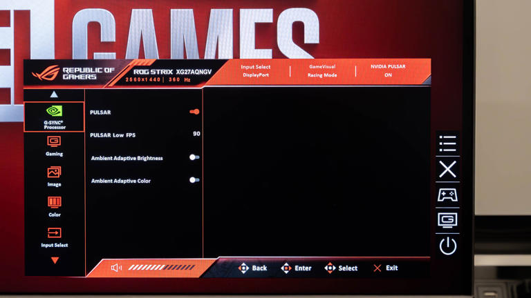 I saw Nvidia's motion-smoothing Pulsar technology firsthand. Average ...