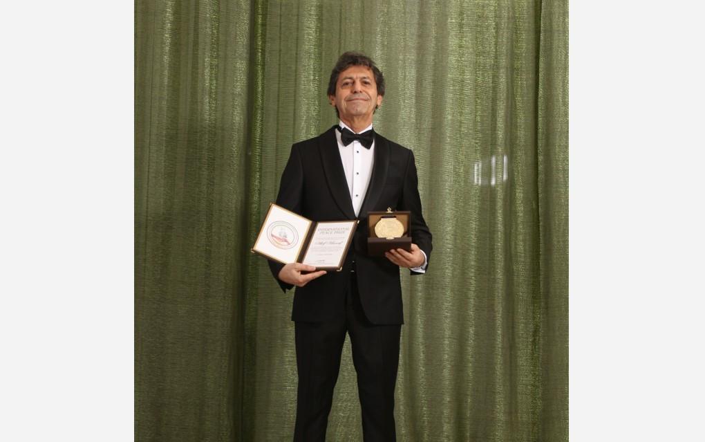 Manaf'a 2025 Yılı International Peace Prize ödülü