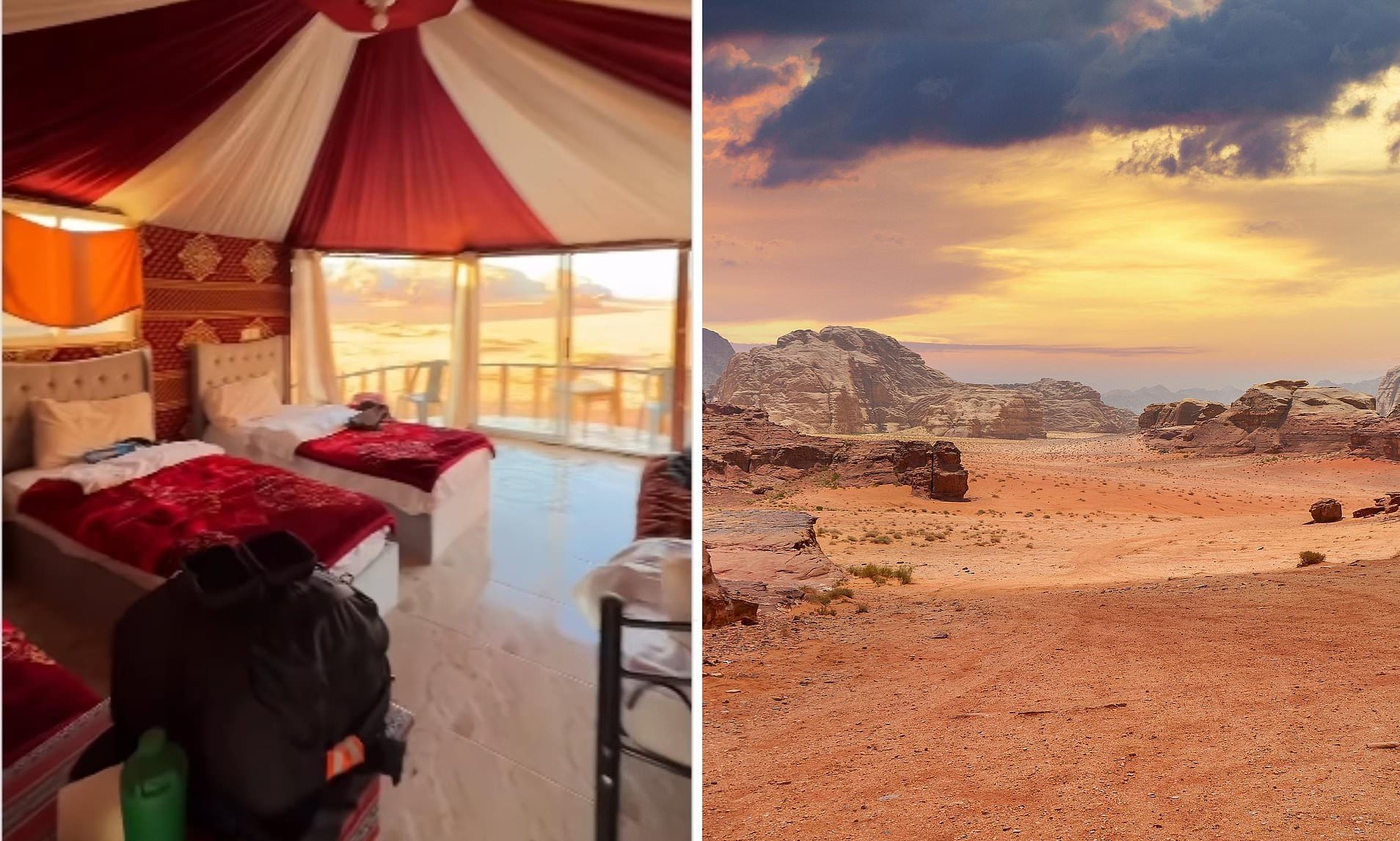 Inside the luxury desert accommodation that costs under £15 per night ...