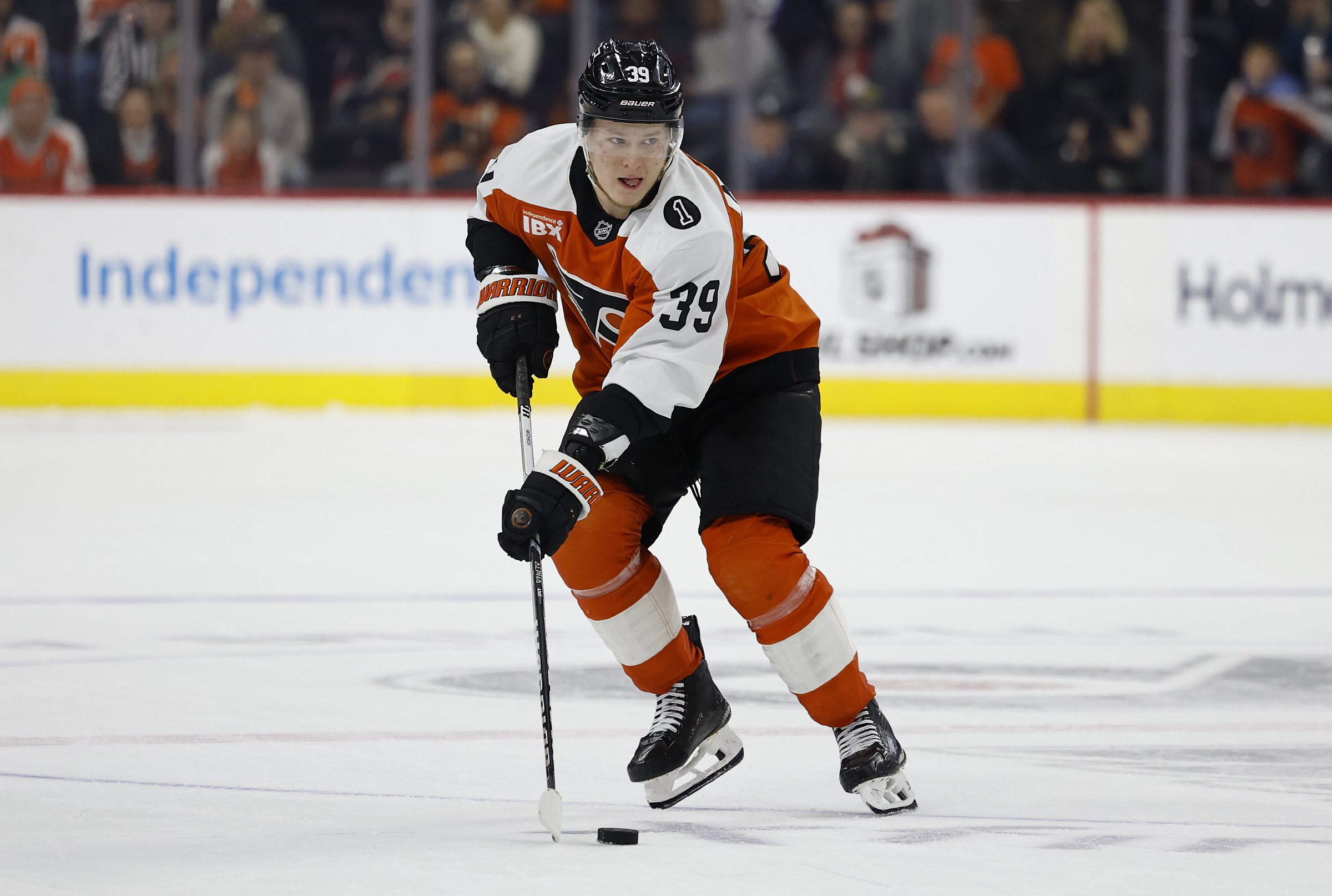 Matvei Michkov out vs. Ducks with a foot injury