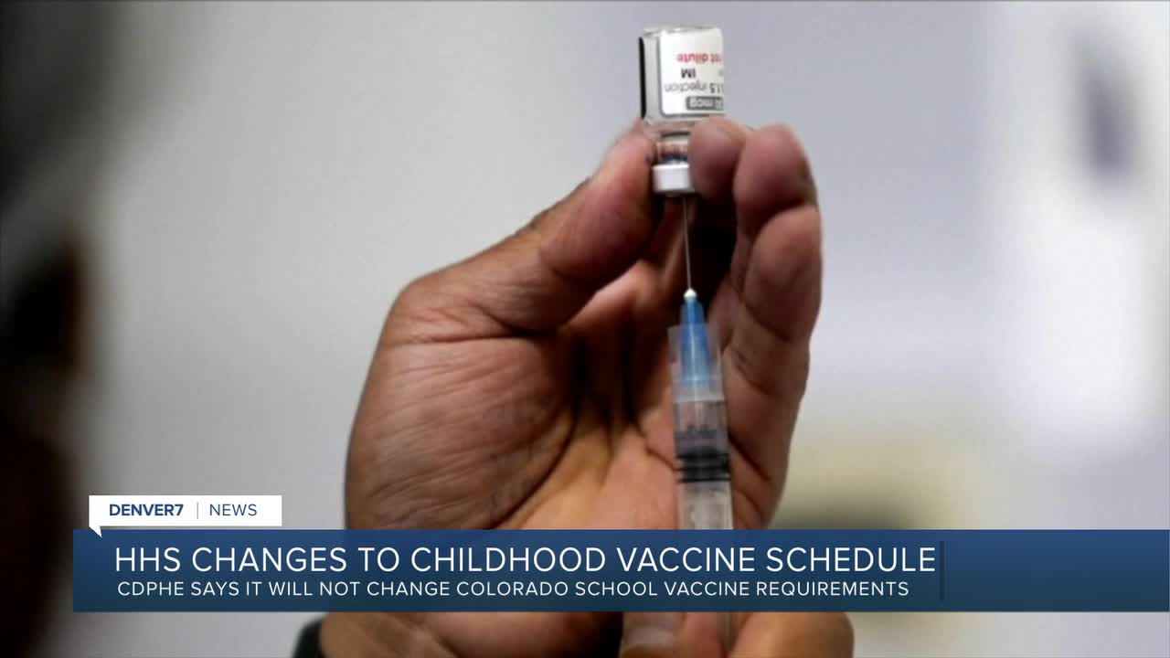 What the CDC's new childhood vaccine schedule means for Coloradans