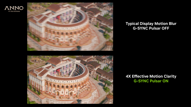 I saw Nvidia's motion-smoothing Pulsar technology firsthand. Average ...