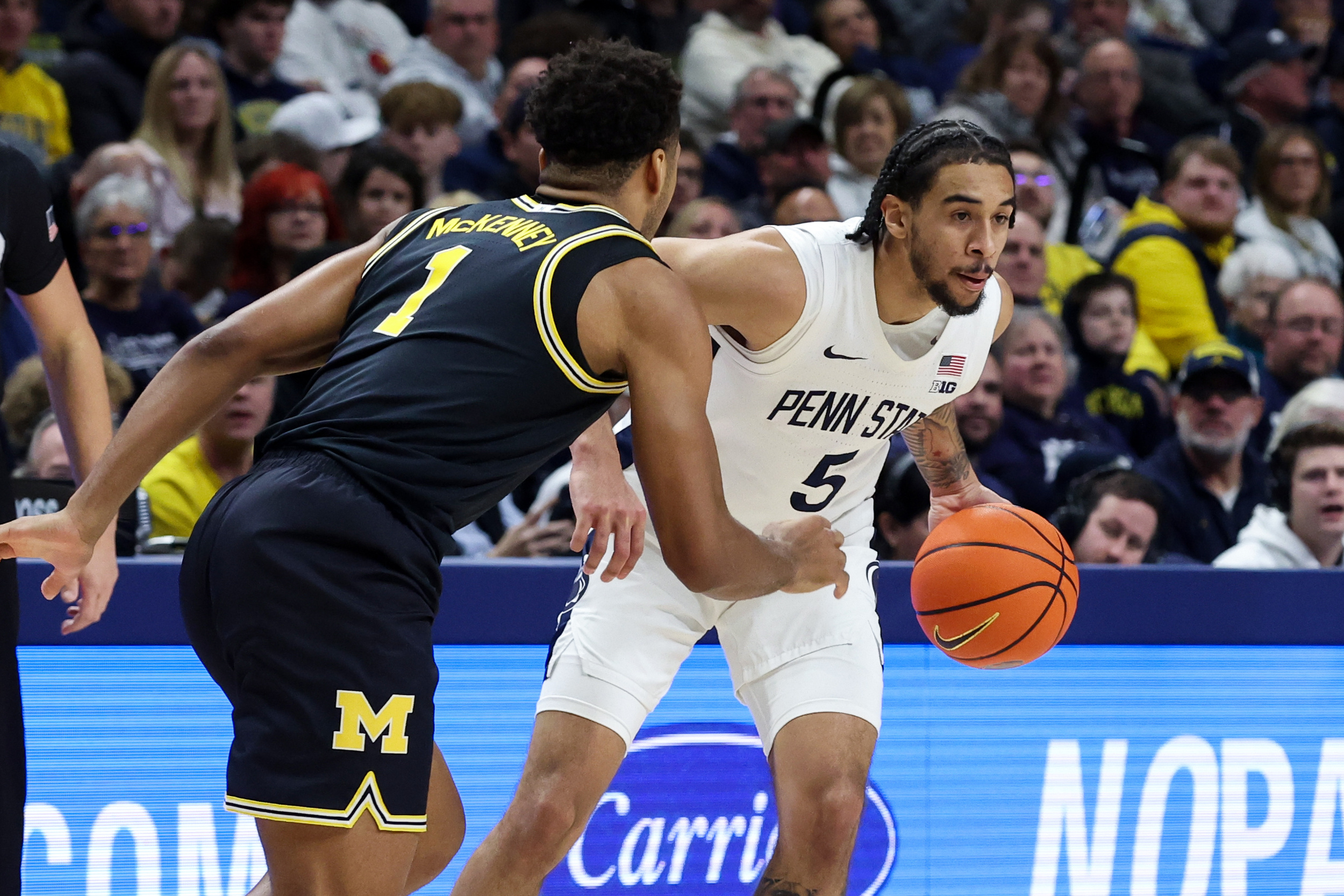 No. 2 Michigan survives with heart-attack inducing win over Penn State