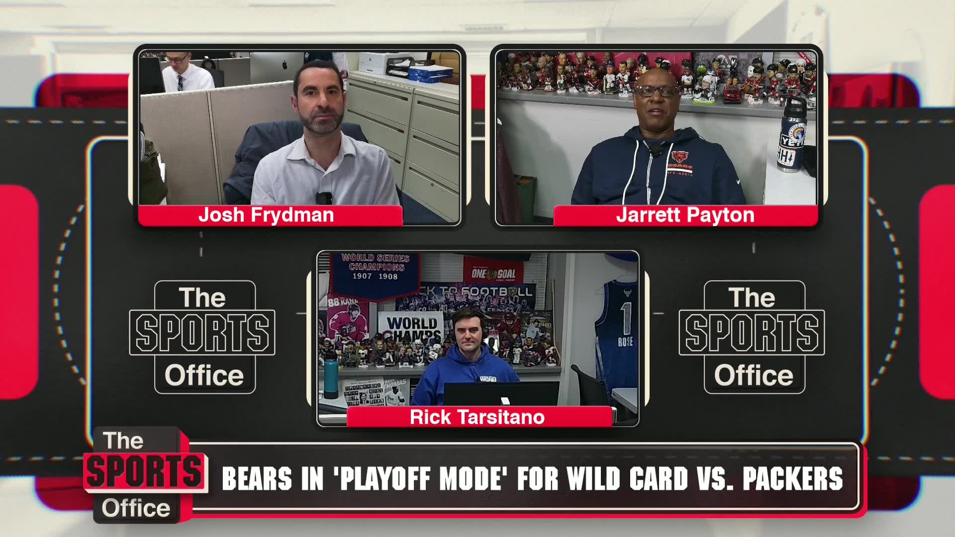 How would the Sports Office fix the Bears' slow starts on offense?