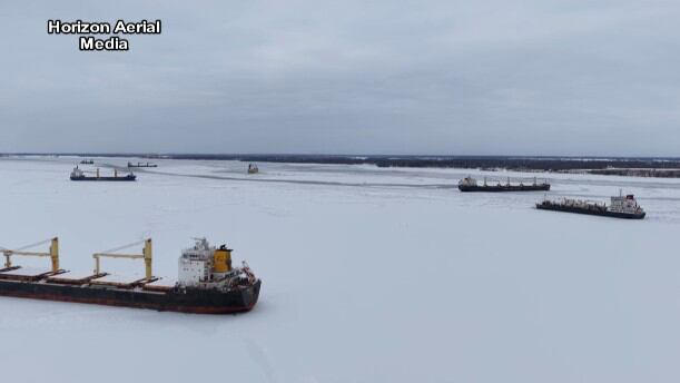 Ships delayed in icy St. Lawrence River raise environmental & safety ...