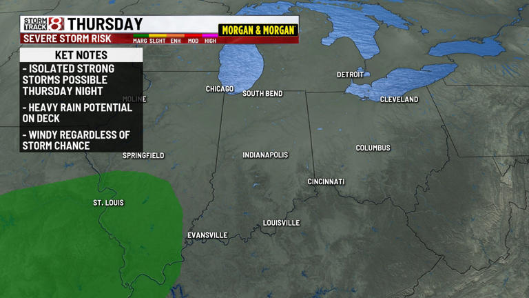 More sunshine Wednesday, more active Thursday and into this weekend ...