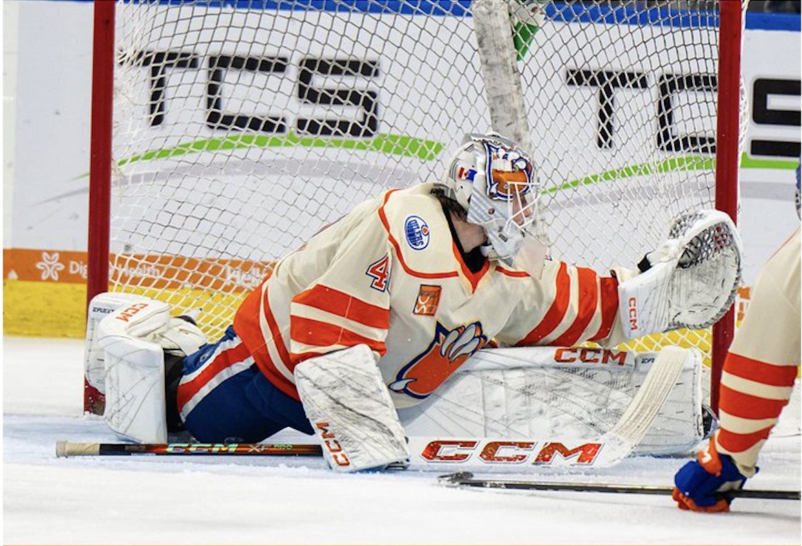 Red hot Edmonton Oilers prospect goalie rising high, dominating ...