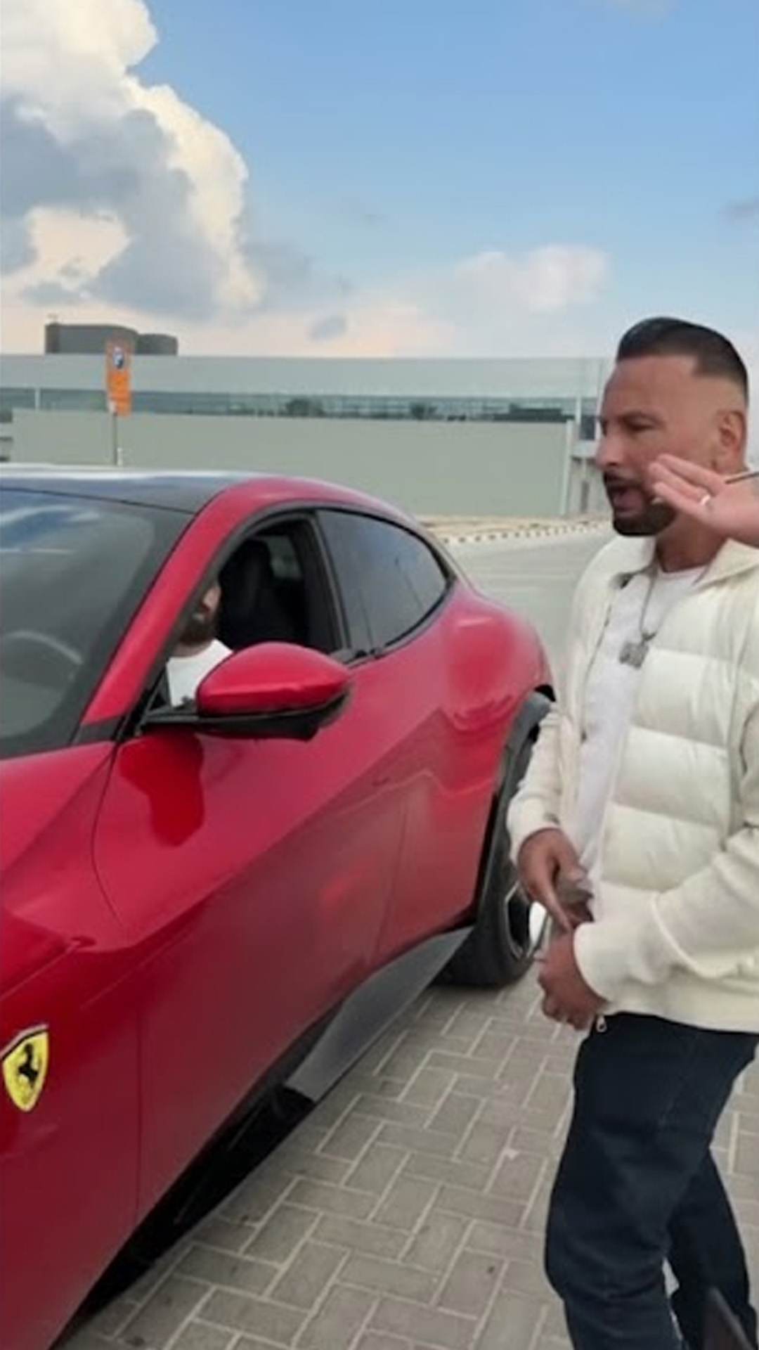 A dream car moment for this man