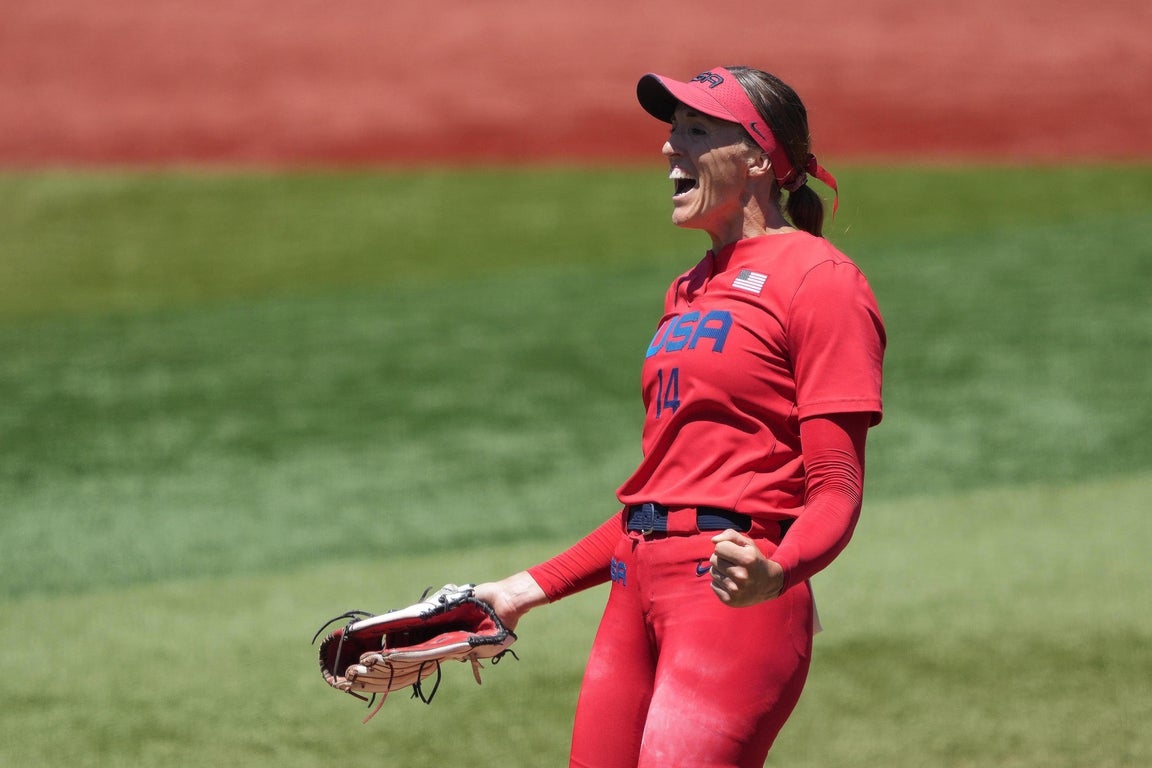 Monica Abbott, softball icon and record-setting pitcher, in photos