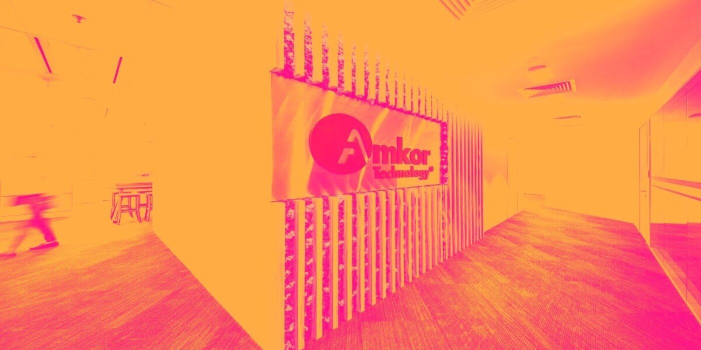 Why Amkor (AMKR) stock is up today