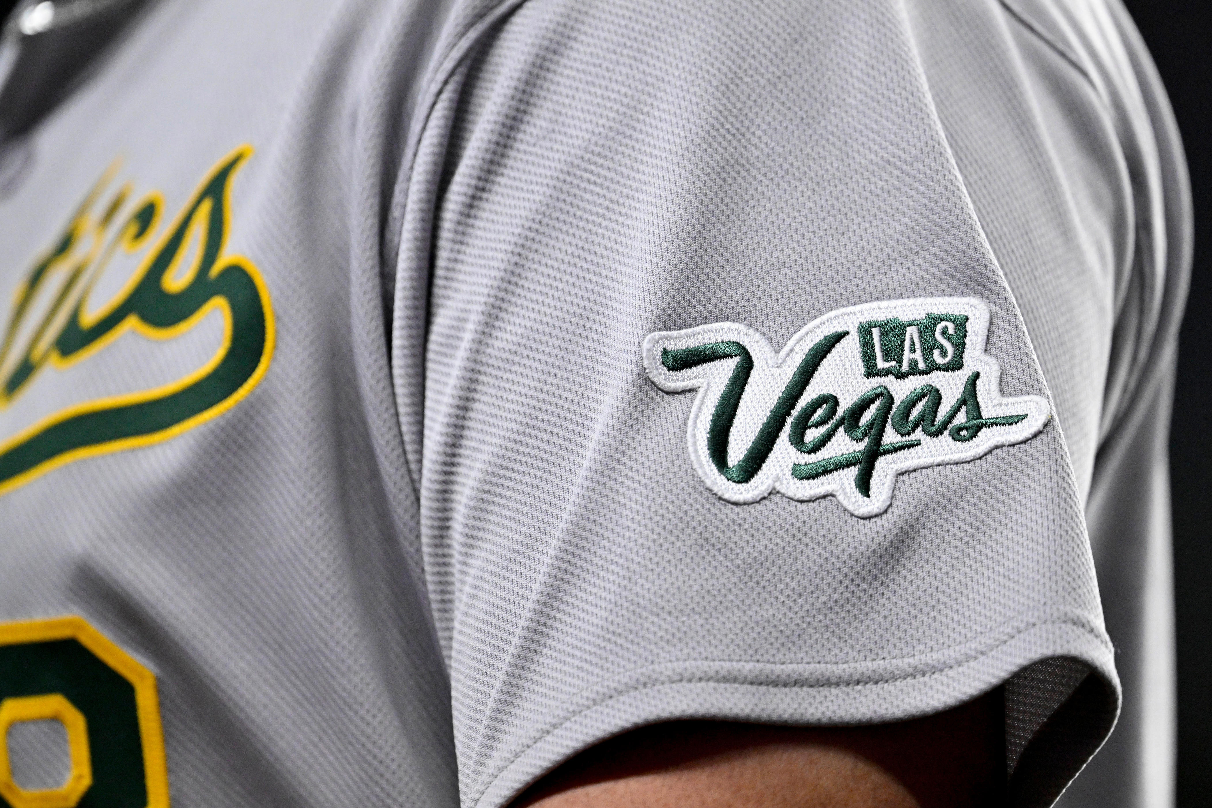 The A's hit embarrassing trademark speed bump ahead of Las Vegas move