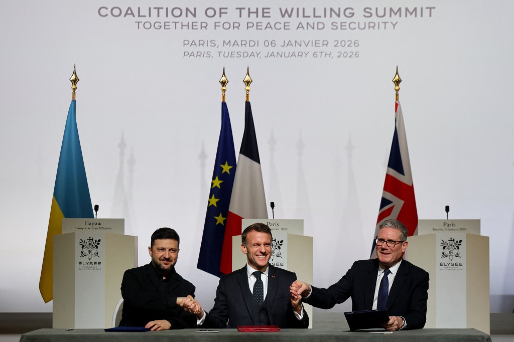 Ukrainian allies reach security guarantee deal, plan for UK and French ...