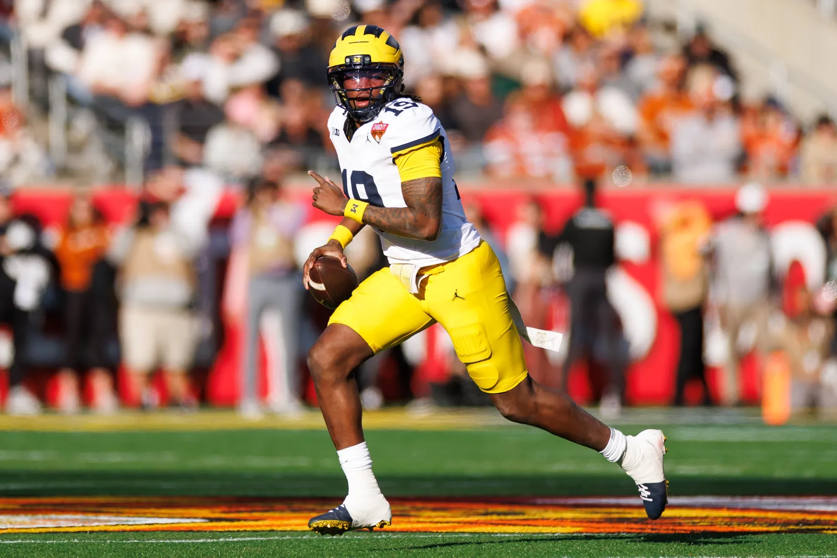 Michigan quarterback Bryce Underwood confirms return for 2026 season