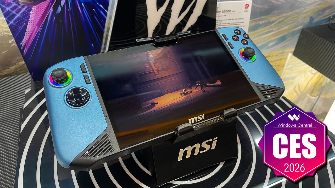 A brand new blue version of MSI's powerful handheld has landed