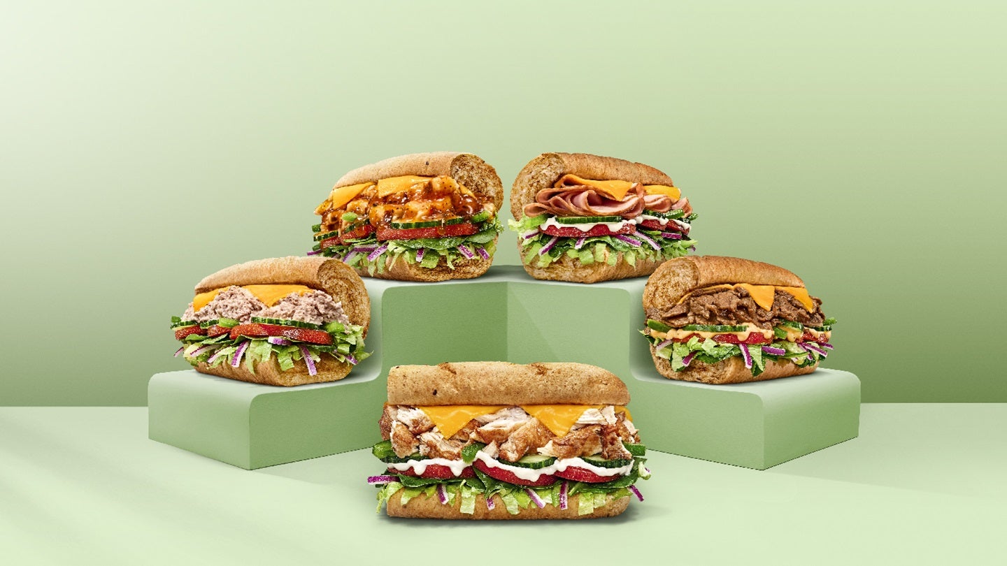 Subway Canada rolls out Fresh Fit sandwich range