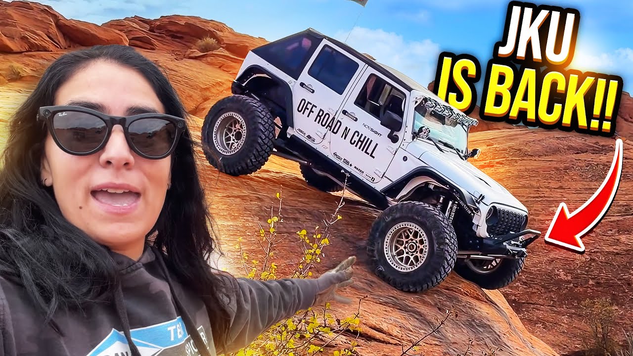 Conquering Sidewinder: Jeep JKU first look at Sand Hollow
