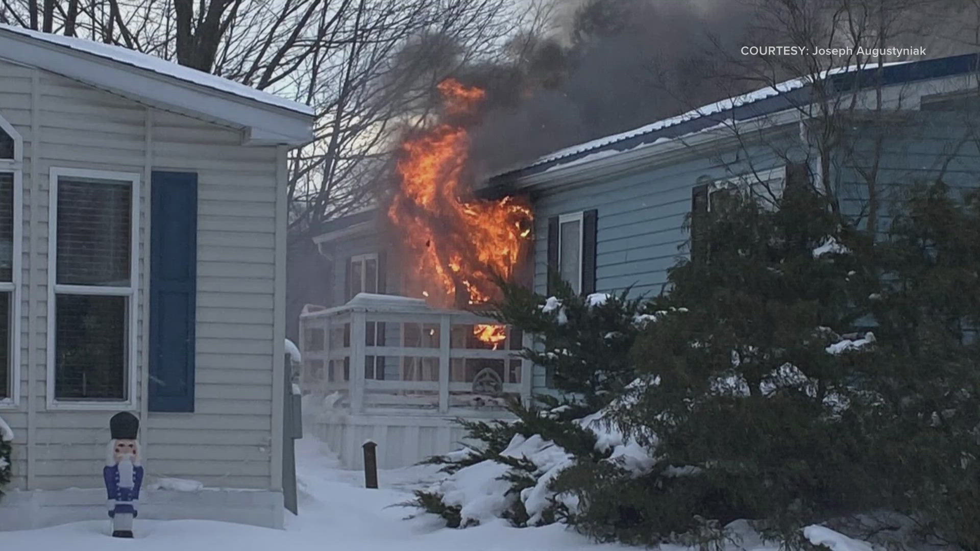 Victim identified in deadly Evans fire