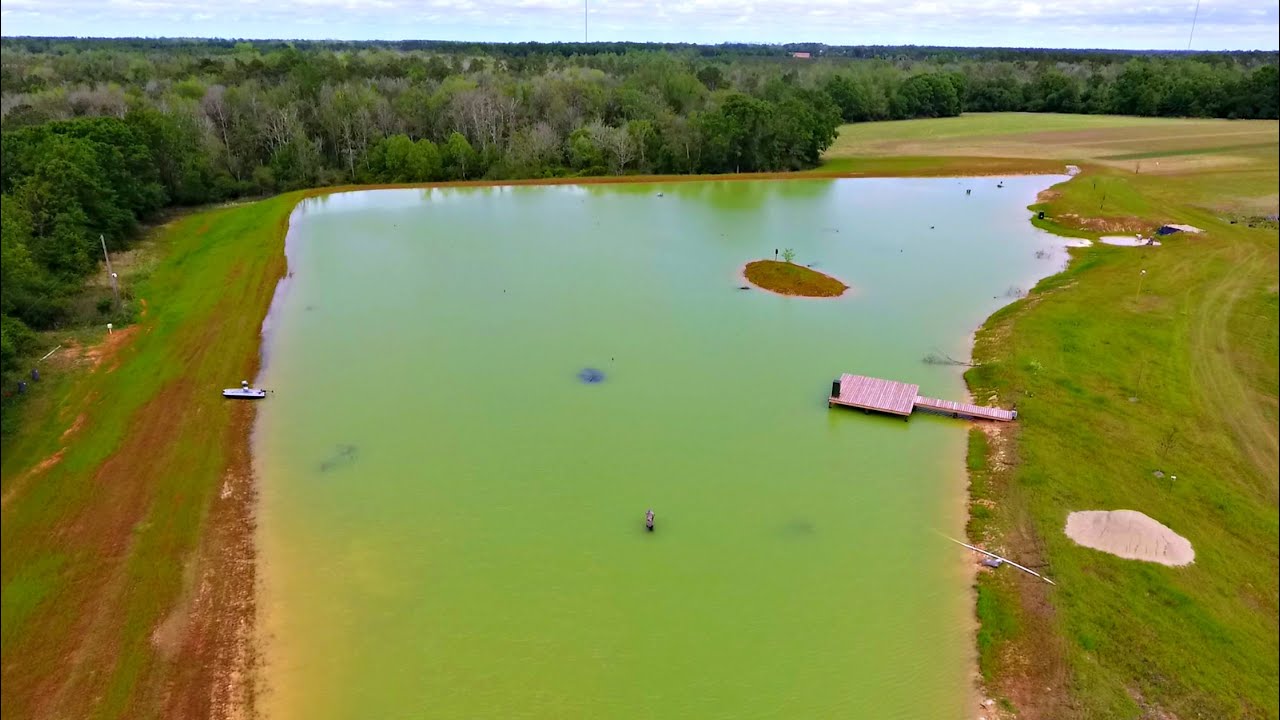 I built a massive 5-acre pond!🐟