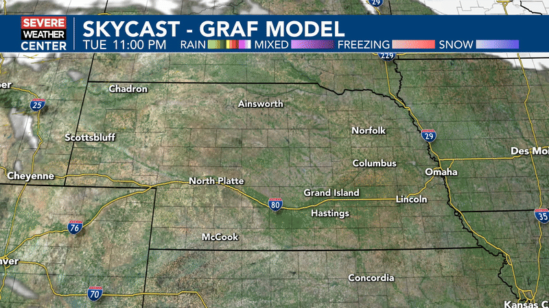Near-record warmth Wednesday gives way to rain and snow