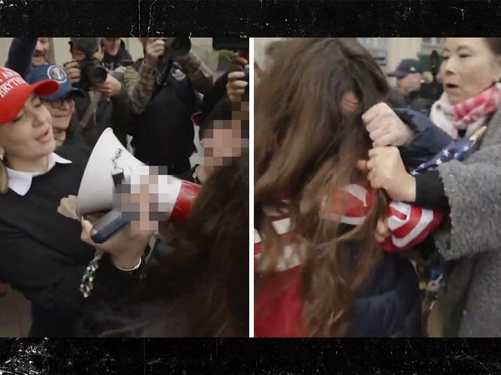 Fight Breaks Out Jan. 6 Memorial March For Ashli Babbitt In Washington D.C.