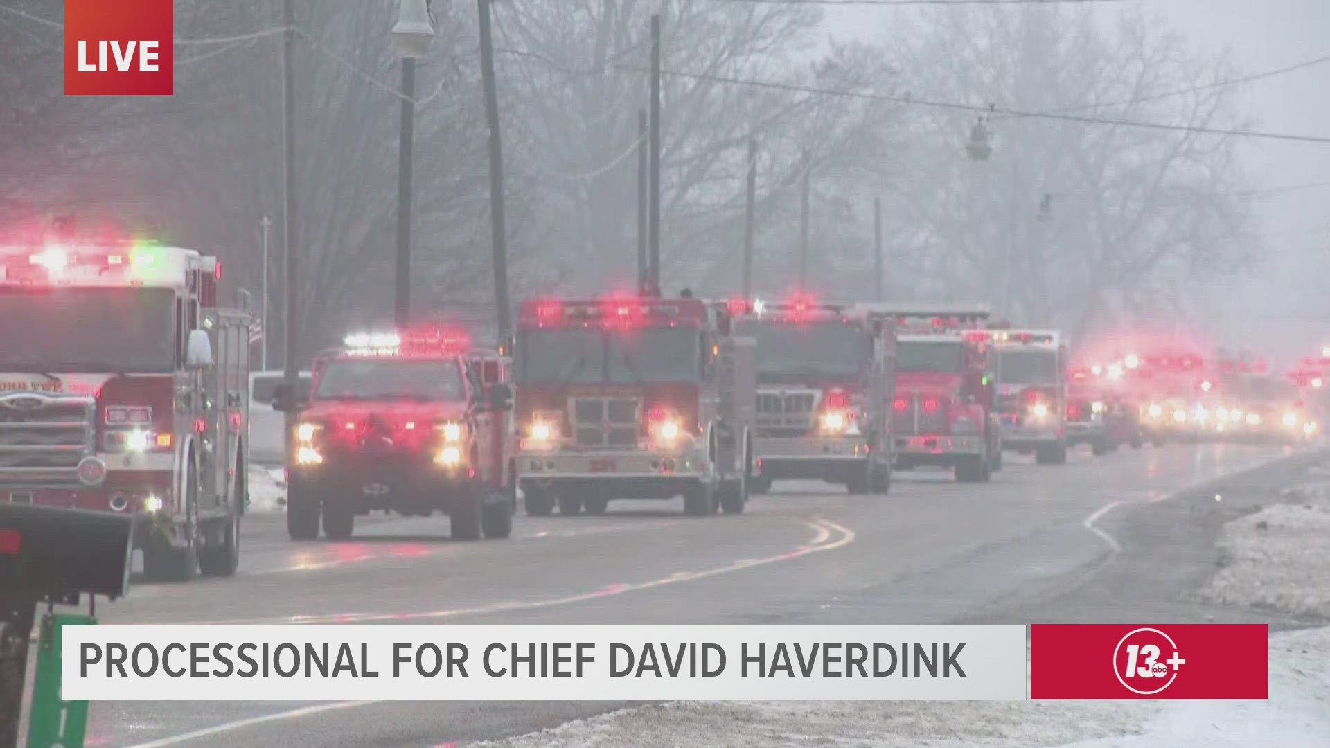WATCH | Procession of first responder vehicles honor Hamilton fire ...