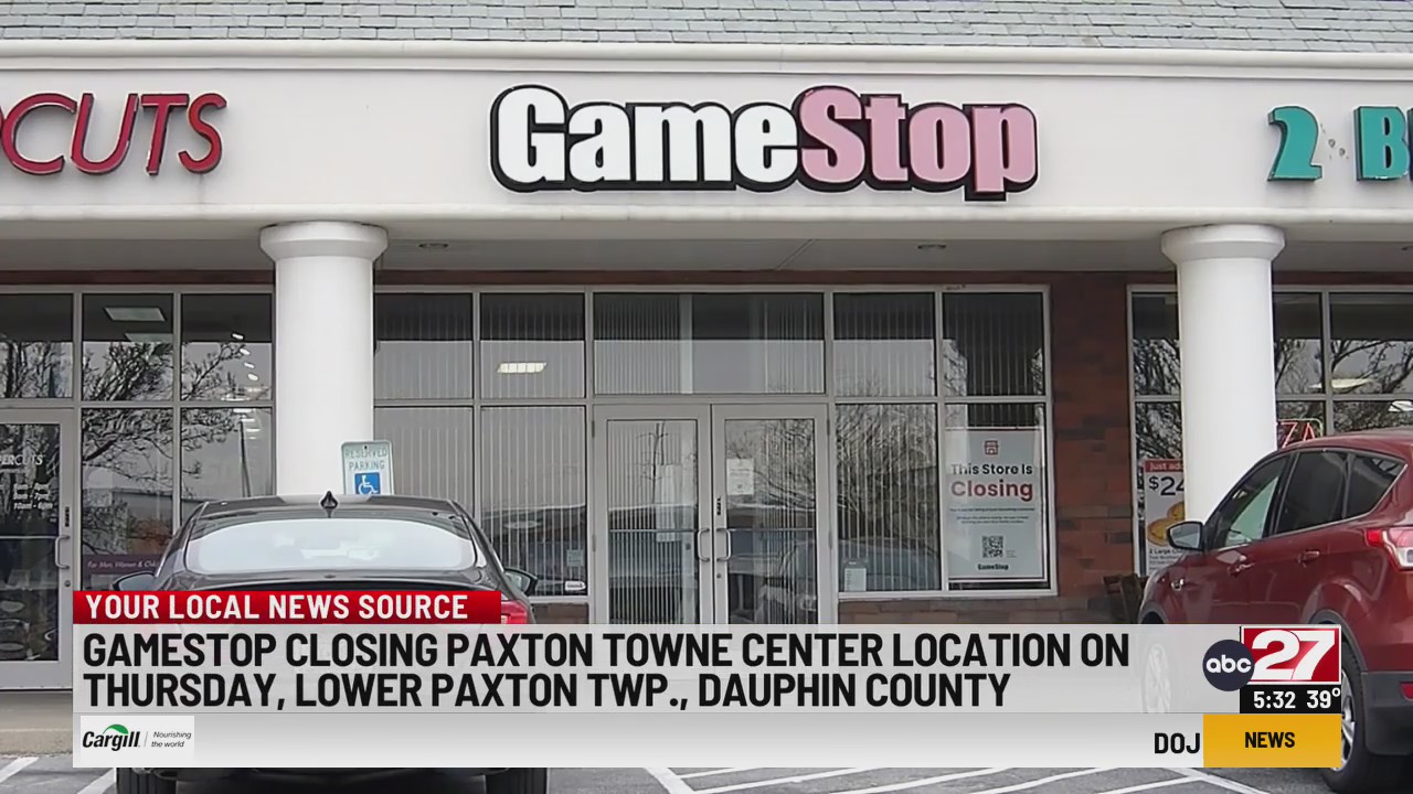 GameStop in Dauphin County announces closure