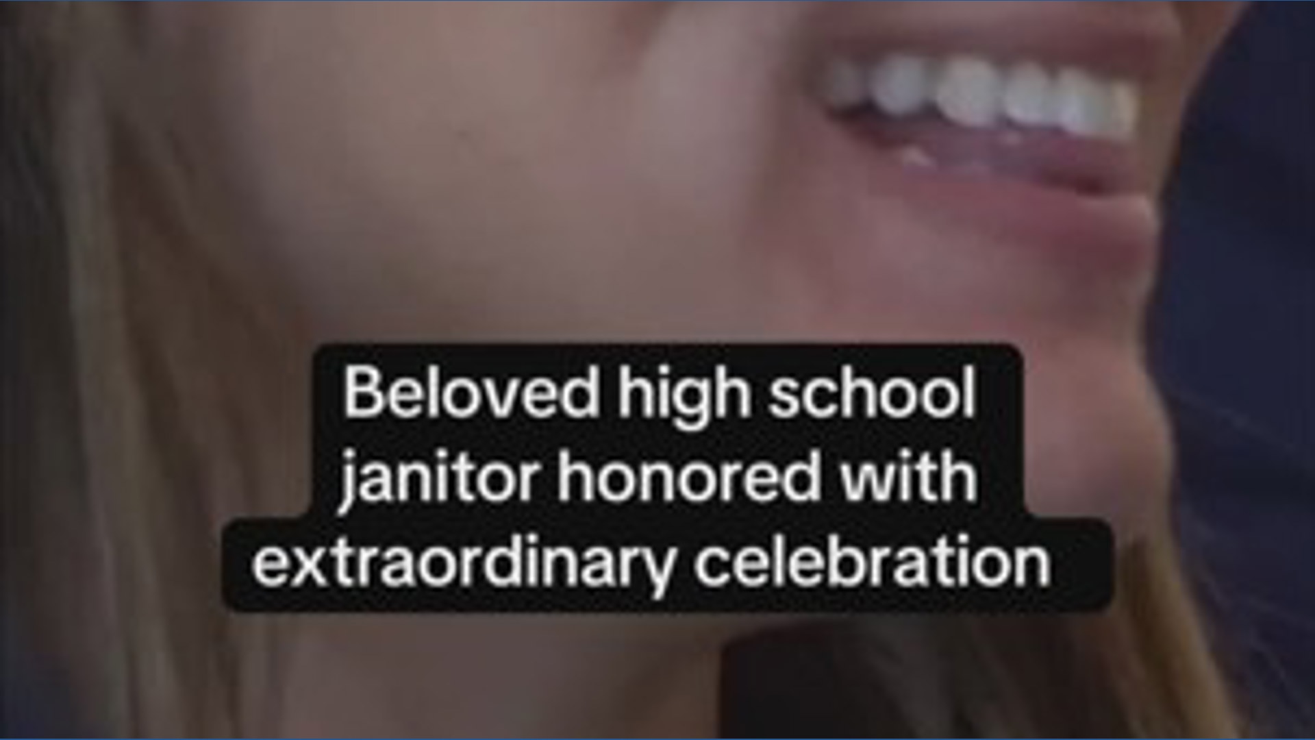 Beloved Maryland janitor honored with extraordinary celebration