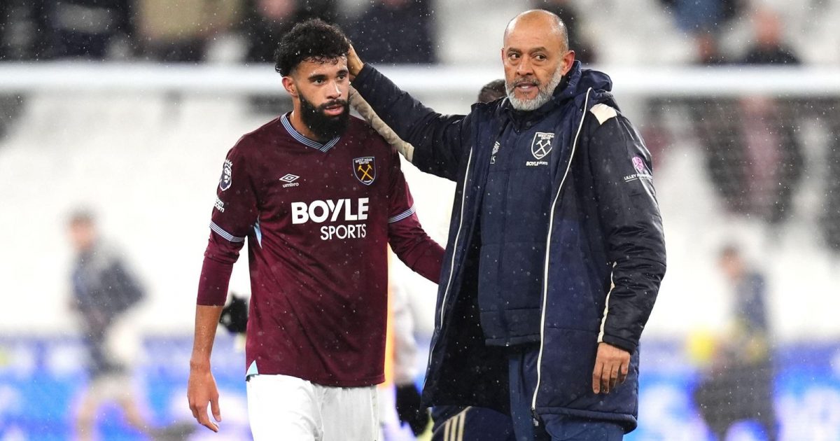 Nuno sack surely sealed as West Ham boss let down by liability vs Nottm ...